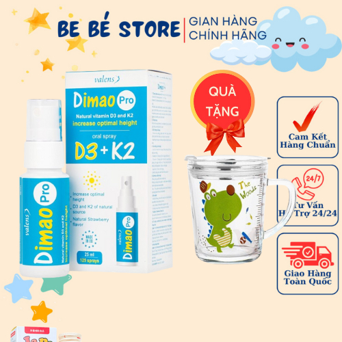 (Tặng bình nước )Vitamin D3K2 Dimao Pro,Vitamin D3K2 Chính Hãng-Nguyên ...