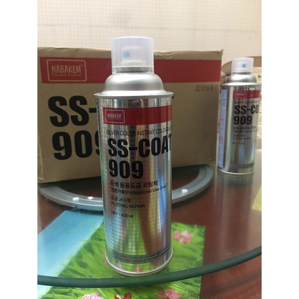 Sơn mạ kẽm lạnh màu bạc sáng SS-COAT 909 NABAKEM | Shopee Việt Nam