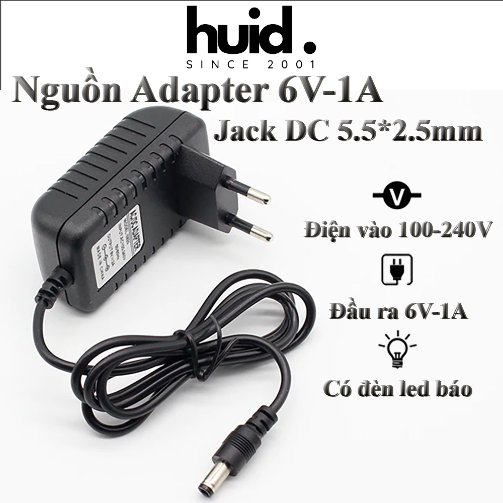 Nguồn Adapter 6V-1A / 6V-2A / 6V-3A / 6V-4A / 6V-5A / 6V-10A | Shopee ...