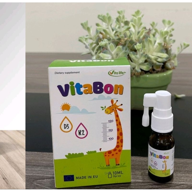 VITABON D3K2 Dạng Xịt - Vitamin Giúp Bé Tăng Chiều Cao, Bổ Sung Canxi, Giúp Xương Chắc Khoẻ ...