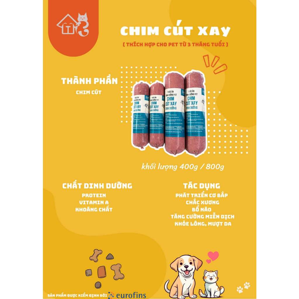 [Hỏa tốc TP.HCM] CHIM CÚT XAY (400 gr) - Chim cút - Thịt xay - Thức ăn ...
