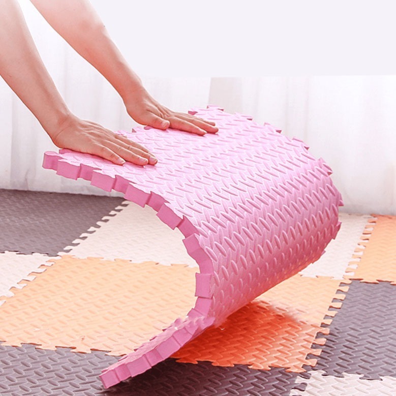 Thảm Xốp Ghép lót sàn 30x30 cm miếng dày 1cm tấm trải sàn cho bé vân gỗ gấp gọn xpe giá rẻ ...