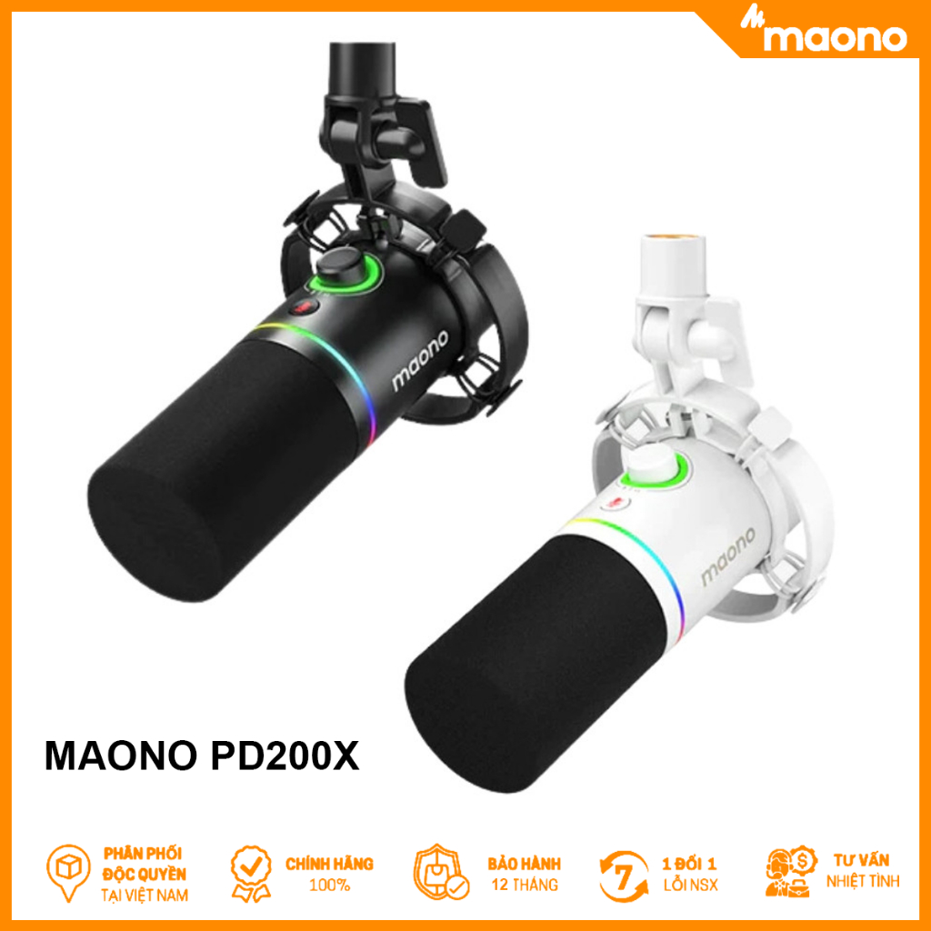 MAONO PD200X - Hàng Chính Hãng - Mic Thu Âm Podcast / Livestream Chuyên ...