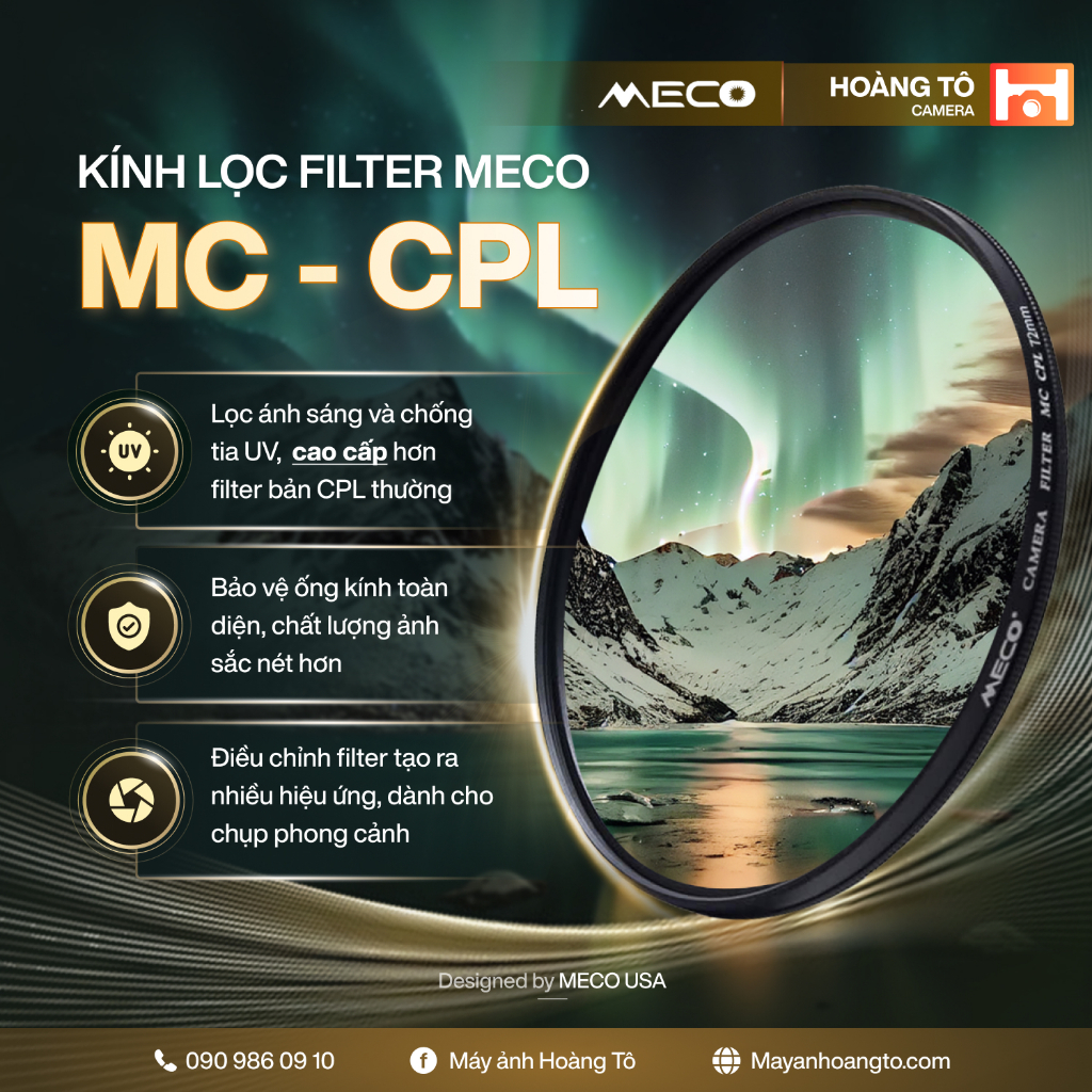 Kính Lọc Filter MECO MC CPL Cao cấp – Chính hãng từ Mỹ | Shopee Việt Nam