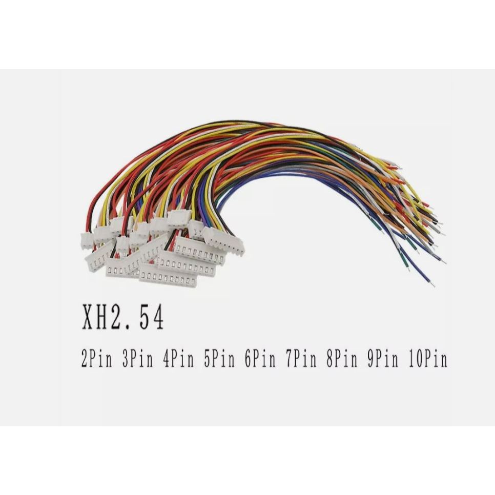 Cable XH2.54MM-2P/3P/4P/5P/6P/7P/8P/9P/10P 20CM (Loại 1 đầu cái) | Shopee Việt Nam
