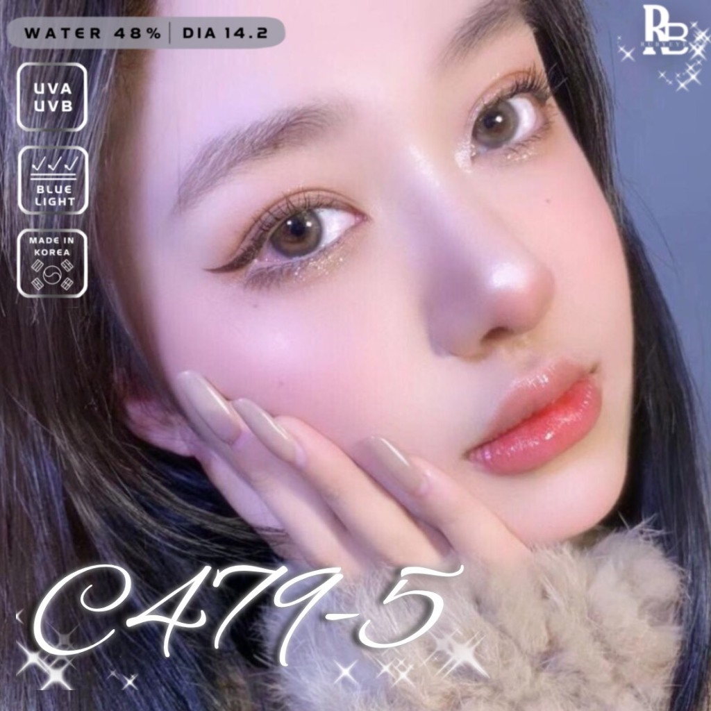 Ruby Eyes Kính Áp Tròng Mẫu Xám Hind Graysilicone Hydrogel Ruby Eyes