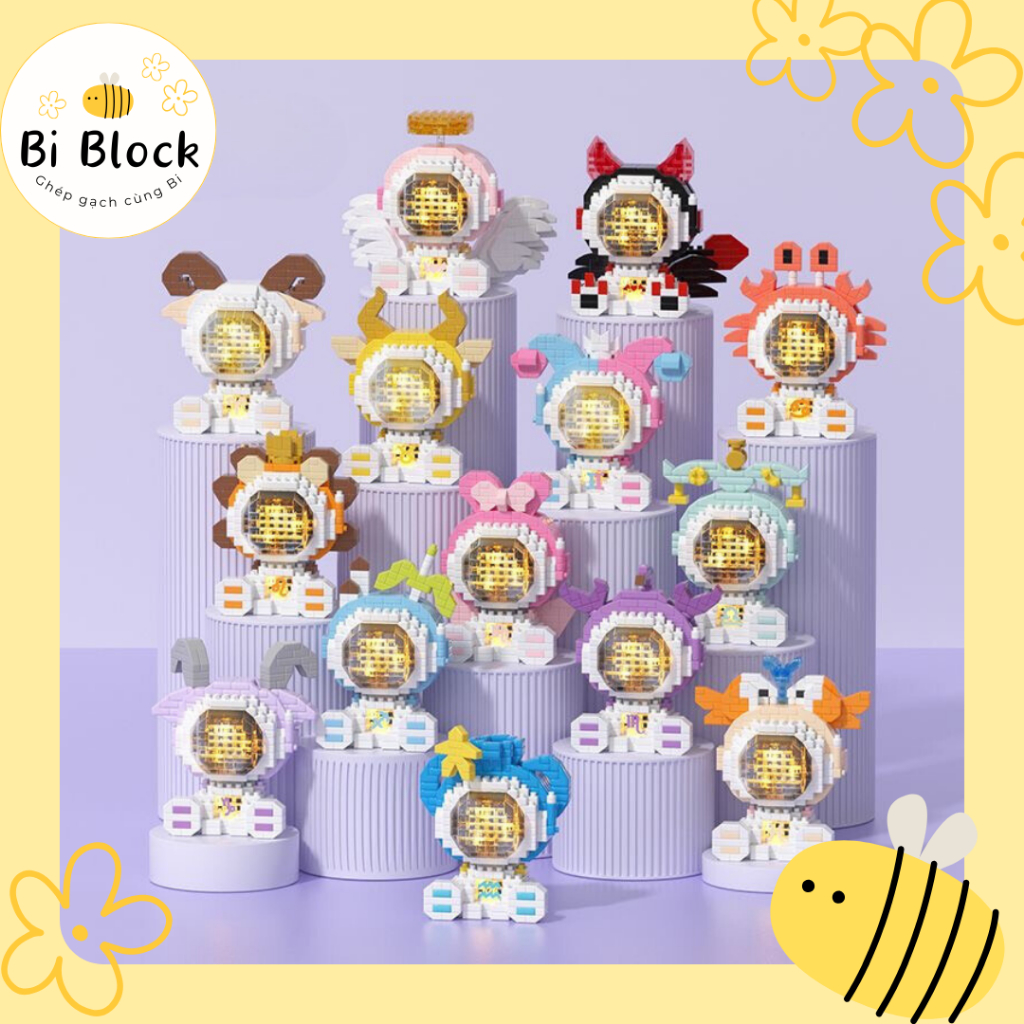 [HOT!!!] Bộ lắp ráp building blocks Cung Hoàng Đạo | Đồ chơi lắp ráp ...