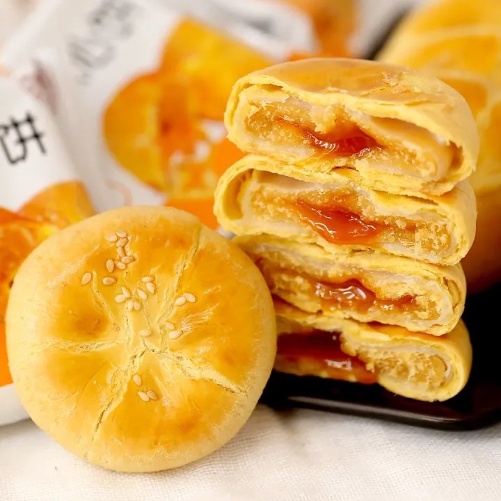 Bánh Trứng Muối Chảy Kim Sa Pamiriter Yolk Cake Đài Loan 320g/6 bánh | Shopee Việt Nam