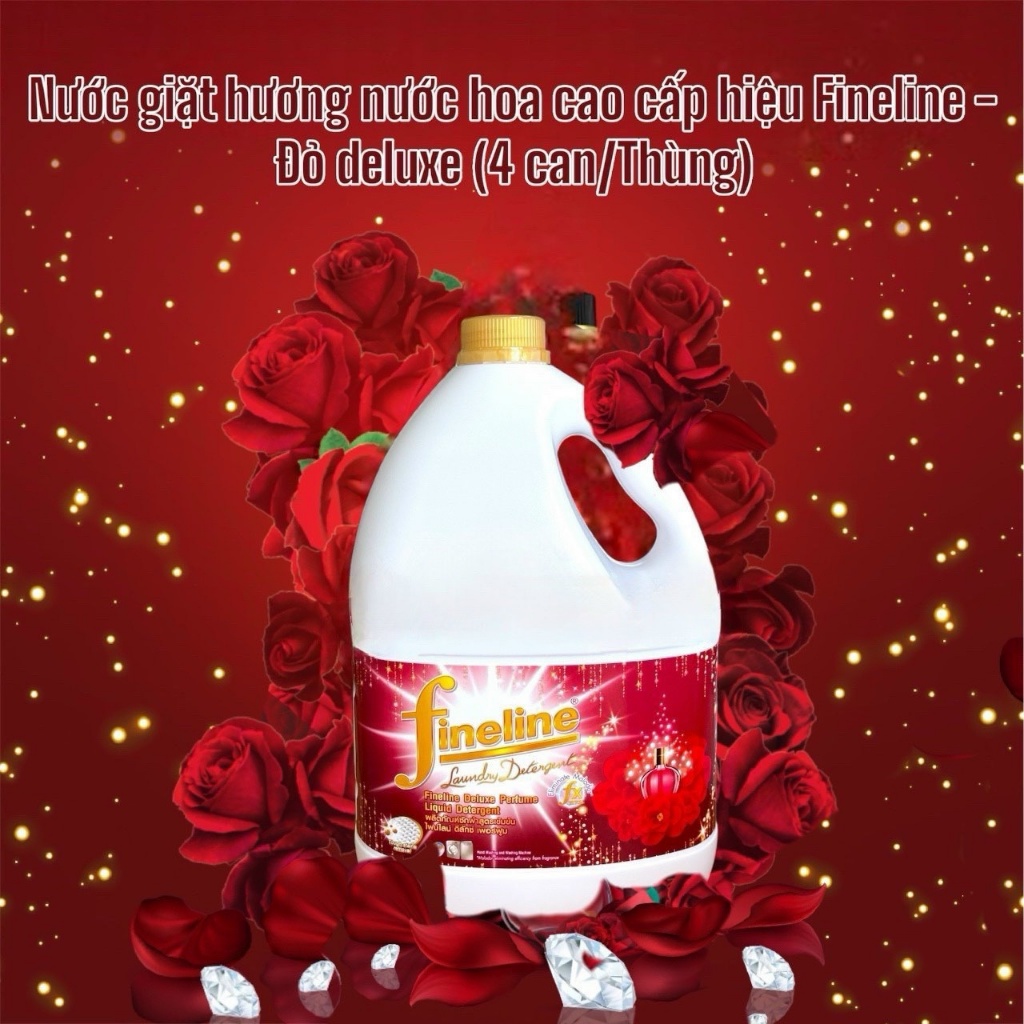 NƯỚC GIẶT FINLINE 3000ML THÁI LAN ĐỎ DULEXE PERFUME | Shopee Việt Nam