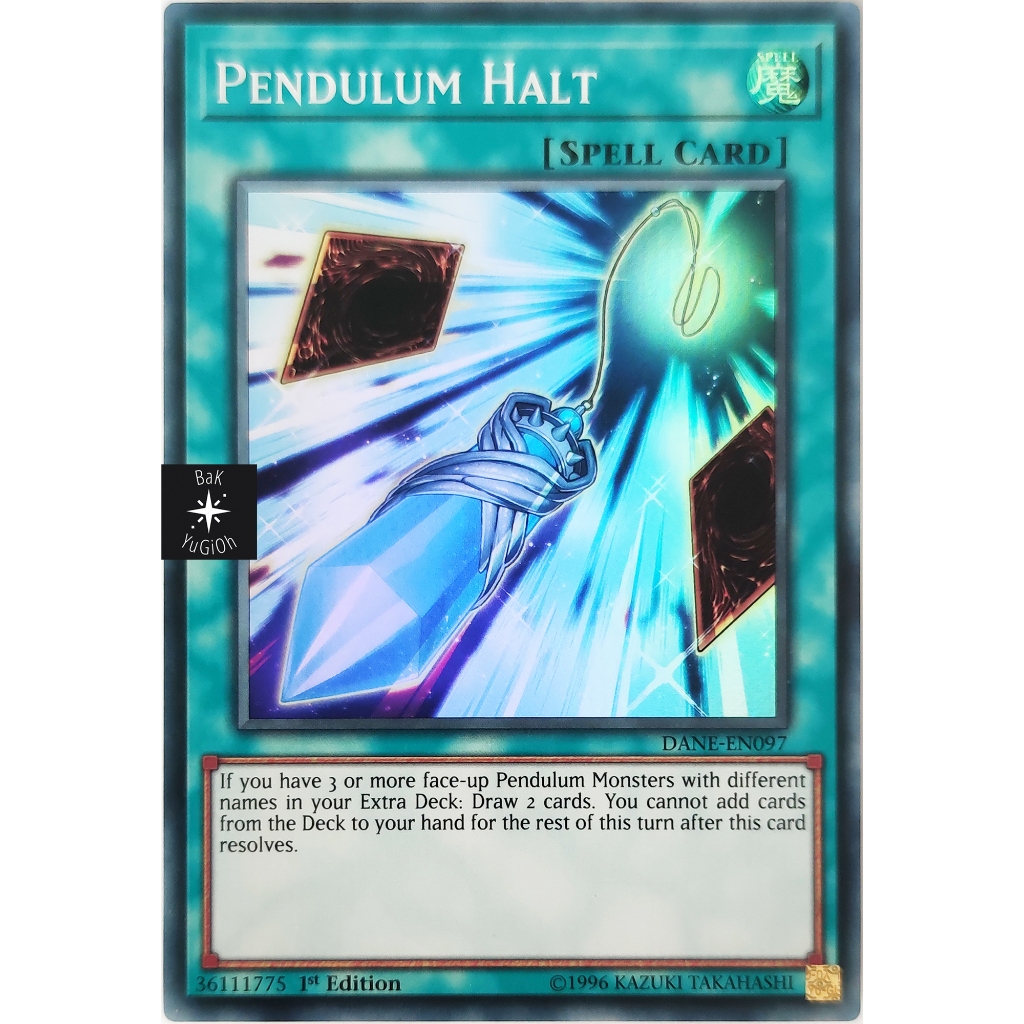 [BaK Yu-Gi-Oh!] [Thẻ Bài Chính Hãng] Pendulum Halt |EN| Super Rare | Shopee Việt Nam