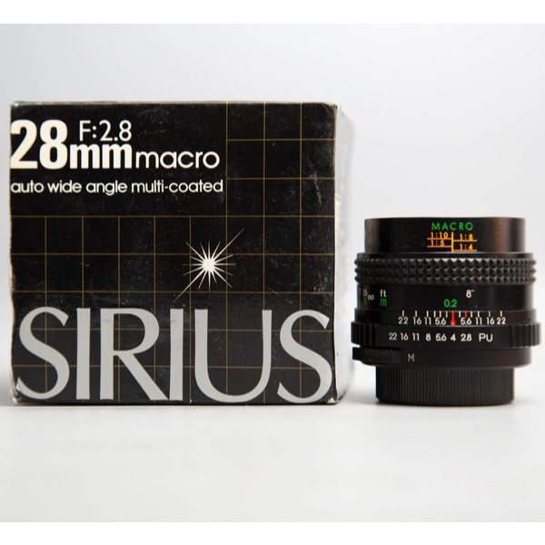Ống kính máy ảnh Sirius 28mm F2.8 M42 Macro (28 2.8) 19917 | Shopee ...