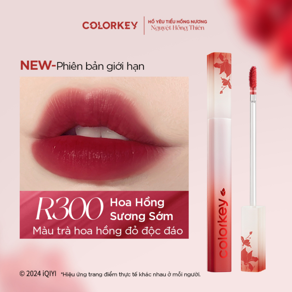 Son colorkey watery tint không dính cốc Siêu mịn Môi | Shopee Việt Nam
