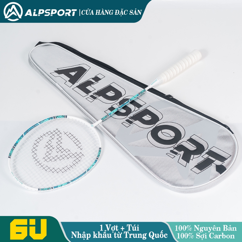 ALP Cherry 4U Căng Max 26LBS 12KG Vợt Cầu Lông Hồng Original 100% Full ...