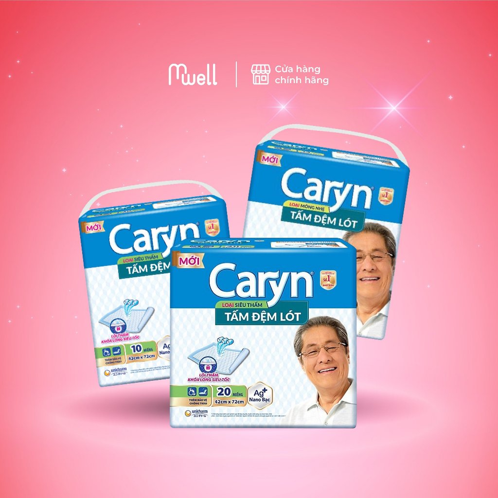 Tấm đệm lót Caryn Loại Mỏng Nhẹ loại 10 14 20 miếng kháng khuẩn ngăn ...