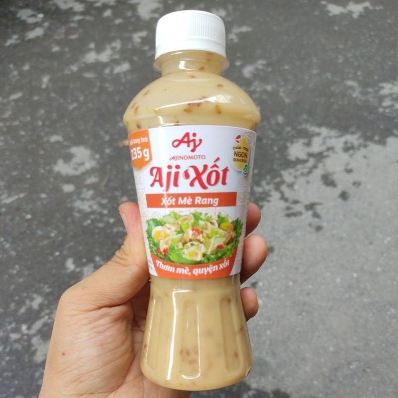 Xốt mè rang Aji-Xốt Ajinomoto Chai 235g | Shopee Việt Nam