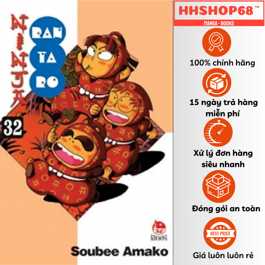 Truyện Tranh - Ninja Rantaro tập 55 54 53 52 51 50 49 48 47 46 45 44 43 ...