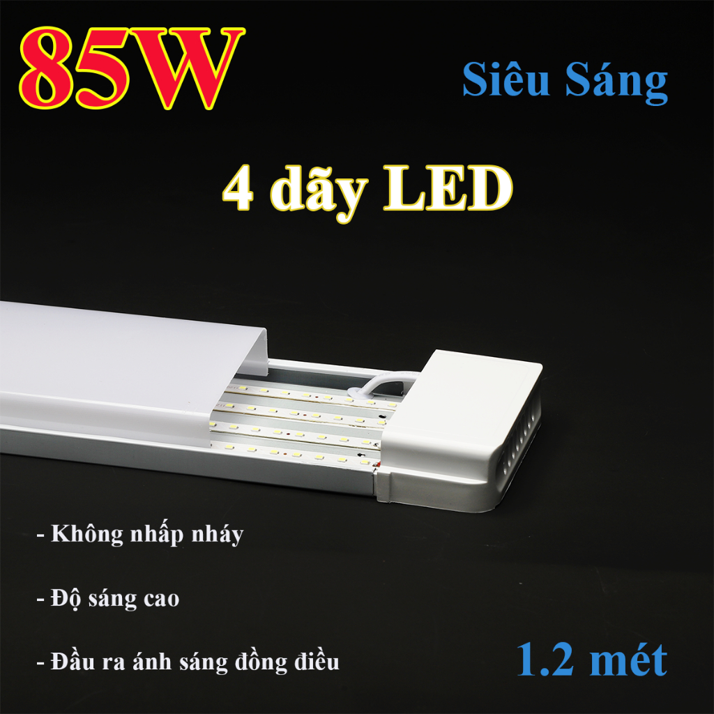 Bóng Đèn led 1m2 đèn led bán nguyệt đủ công suất 30w/60cm 1m2 45w 65w ...