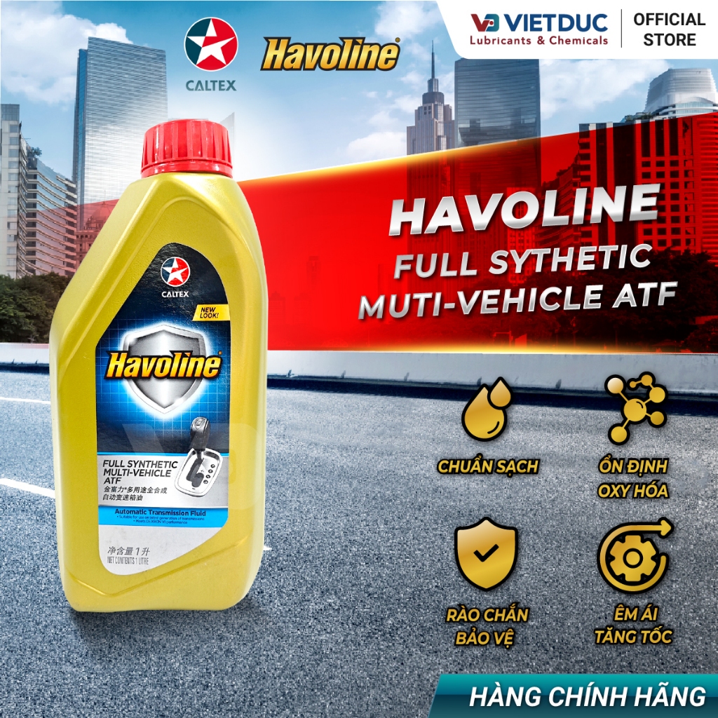 Dầu truyền động hộp số - Caltex Havoline Fully Synthetic Multi-Vehicle ...