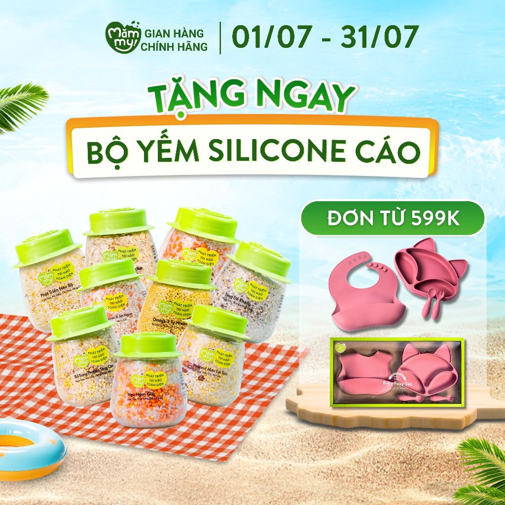 Hạt mix sẵn cho bé ăn dặm nhiều chất dinh dưỡng kết hợp bởi gạo sữa và nhiều loại hạt quý, 120g ...