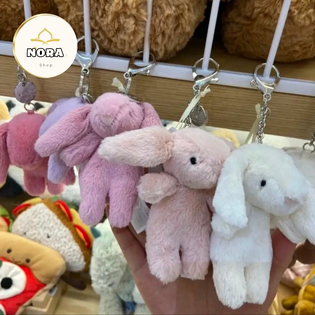 (Hàng Dư) Keychain JELLYCAT Bunny Bag Charm - Móc Khoá JELLYCAT Thỏ ...