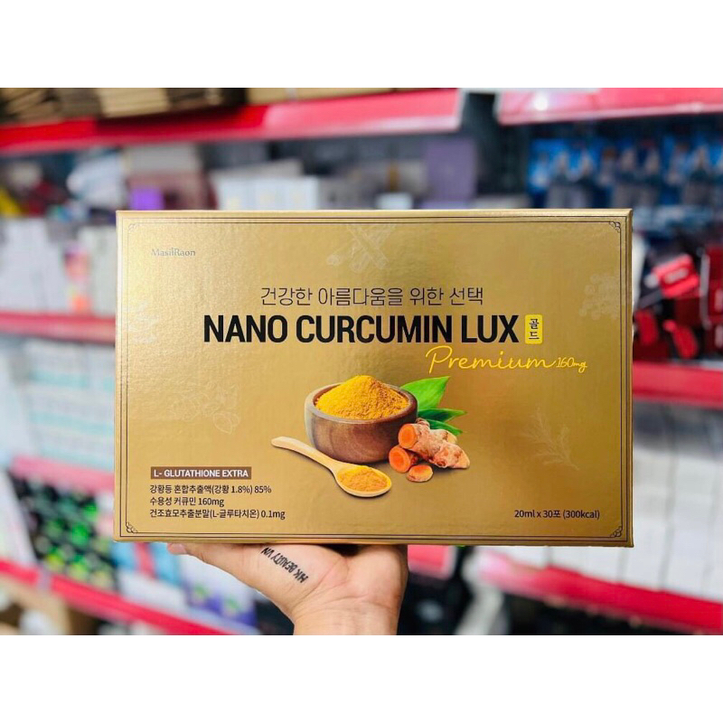 (30 gói) Nghệ Nano Curcumin Lux 160mg Hàn Quốc | Shopee Việt Nam