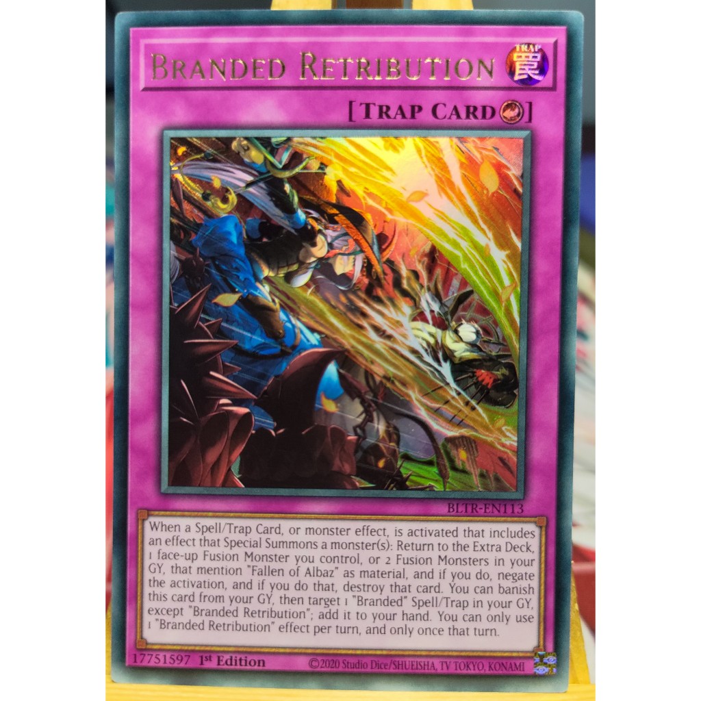 [KW2 Yugioh] [EN-UK] Thẻ bài Branded Retribution - BLTR-EN113 - Ultra ...