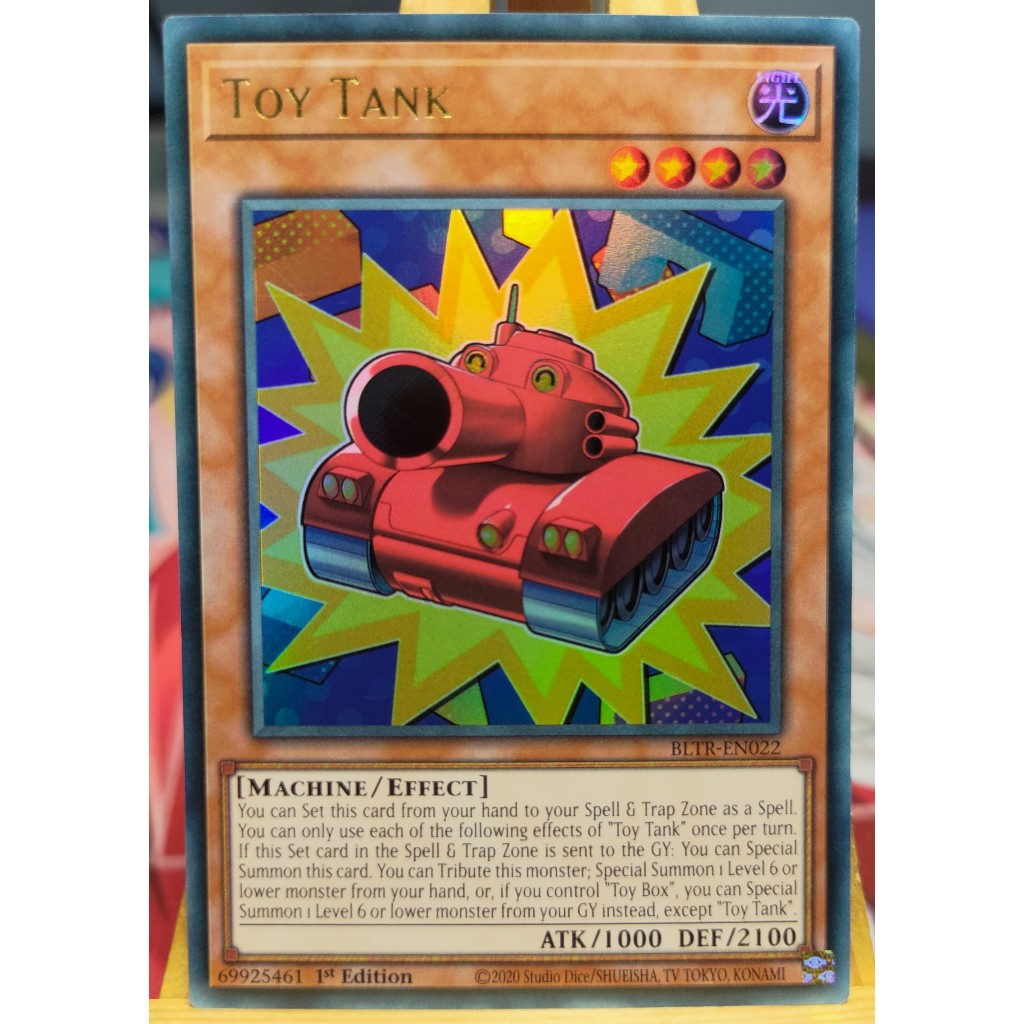 [KW2 Yugioh] [EN-UK] Thẻ bài Toy Tank - BLTR-EN022 - Ultra Rare 1st ...