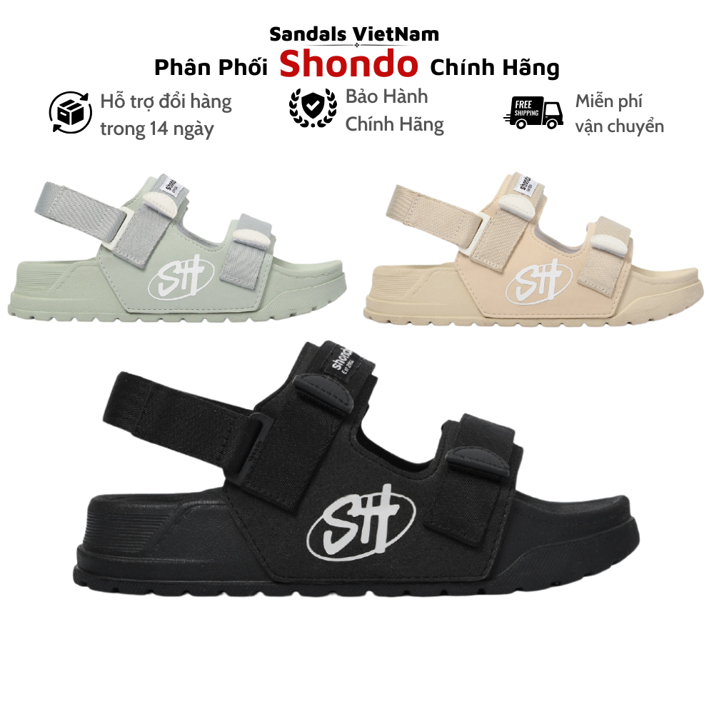 Shondo Nam Nữ Giày Platy 2 Sandals SHONDO Êm, Thời Trang Thích Hợp Đi ...
