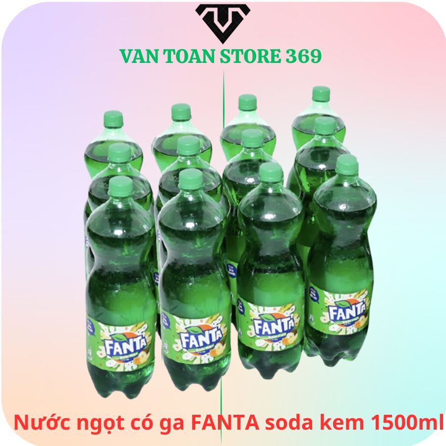 Nước ngọt có ga FANTA soda kem chai 1.5L | Shopee Việt Nam