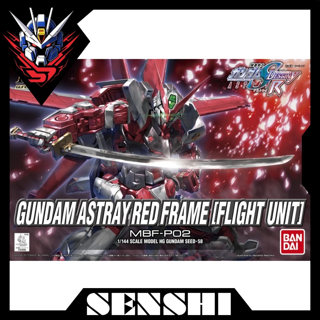 Mô hình lắp ráp HG Gundam Astray Red Frame (Flight Unit) | Shopee Việt Nam