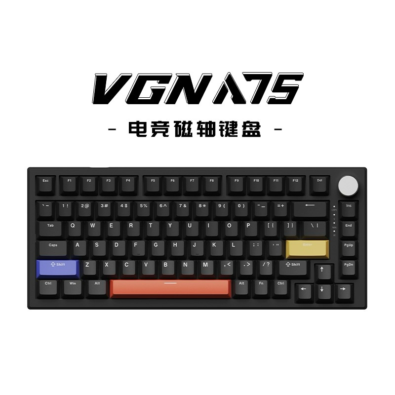 [SẴN GIAO NGAY] Bàn phím cơ gaming VGN A75 | Rapid Trigger | RGB | Layout 75% | Gasket mount ...