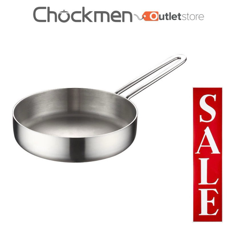 Chảo CHOCKMEN Inox 18/10 Size 16-20Cm Chảo Mini Chảo Chiên Chảo Rán Chảo Xào Dùng Từ Cho Nhà Bếp ...