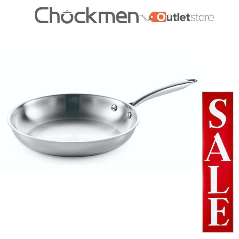 Chảo CHOCKMEN 20-22-24-28cm Inox 18/10 Chảo 5 Lớp Liền Thân Siêu Dày Chảo Rán Chiên Xào Dùng Mọi ...