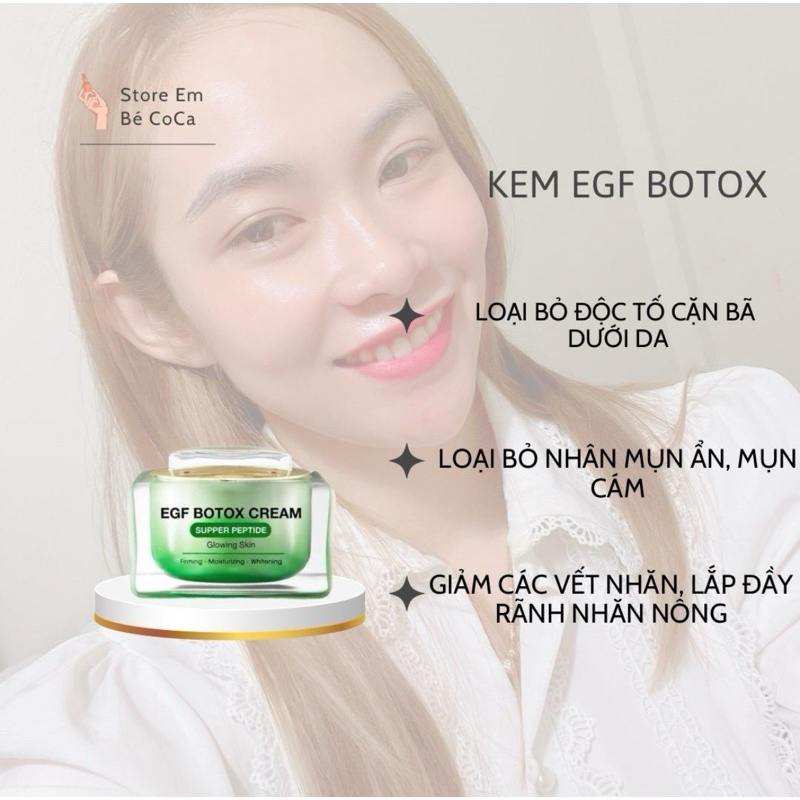 Dr Mai - Kem EGF BoTox dùng cho ban đêm hỗ trợ da trắng sáng hồng hào ...