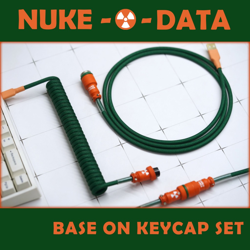 Dây cáp custom cho bàn phím cơ 49Fzone Custom Cable USB - NUKE DATA ...