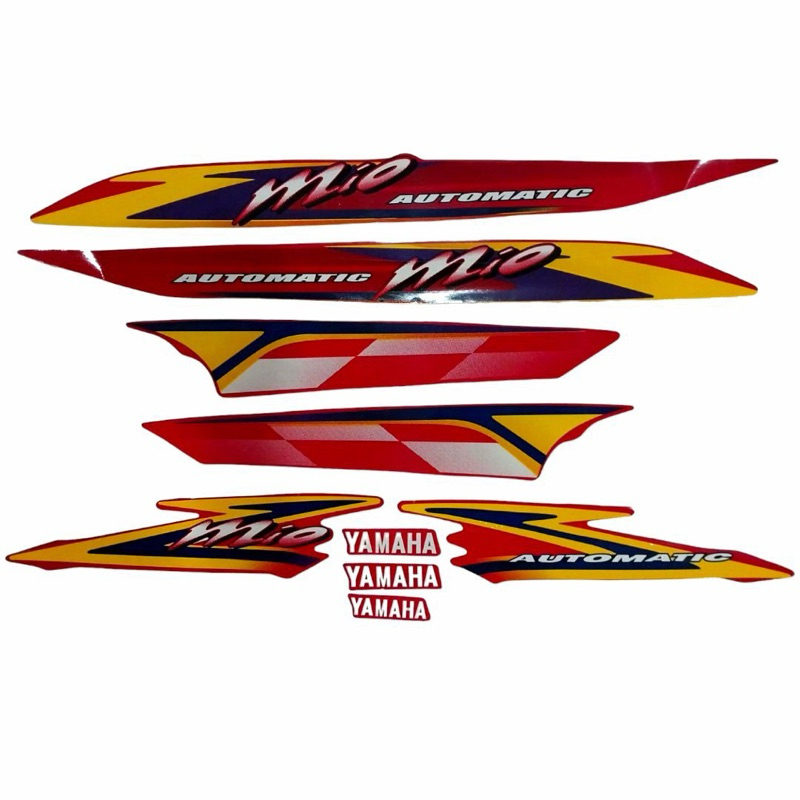 TEM IN MIO 2004 / MIO SMILE / MIO 115 ( DÁN DÀN ÁO MÀU ĐỎ )( TNDG ...