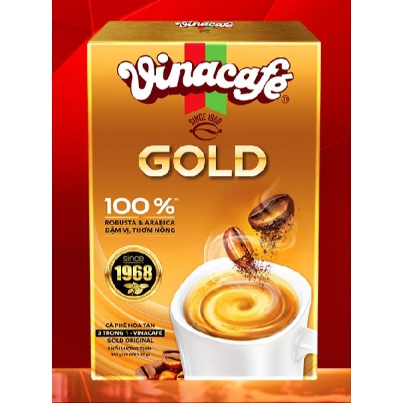 VINA Cafe - Cà phê sữa đá (hộp 18gói, bịch 24 gói x 20g/gói) | Shopee ...