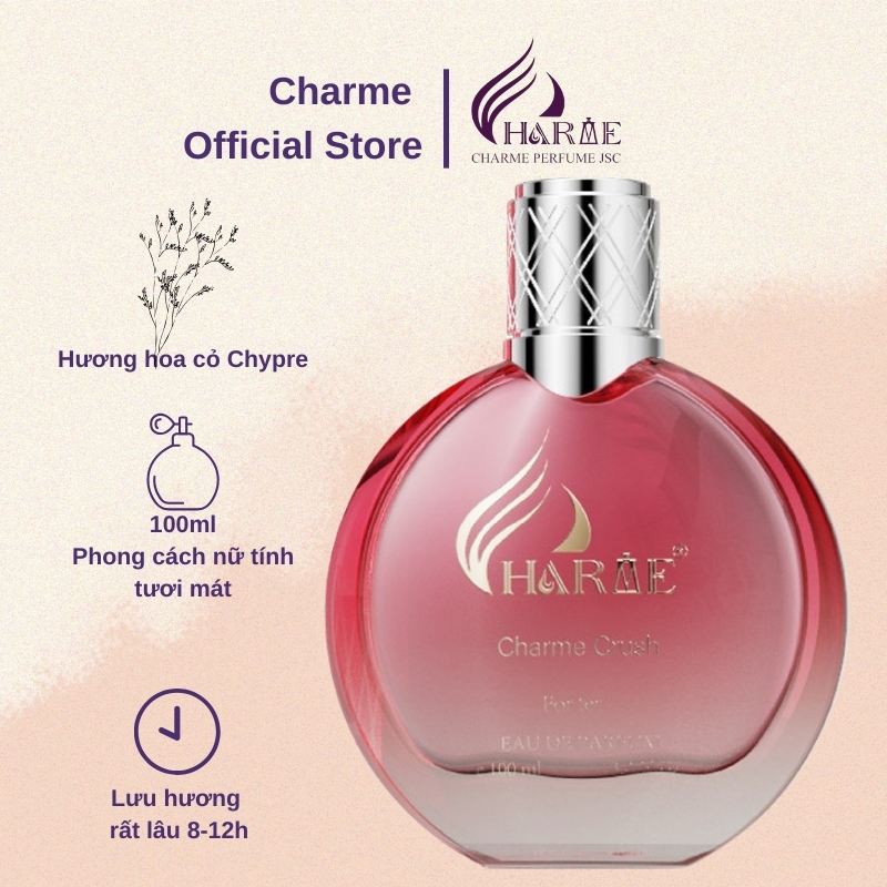 Nước hoa nữ Charme Crush 100ml nữ tính tươi mát | Shopee Việt Nam