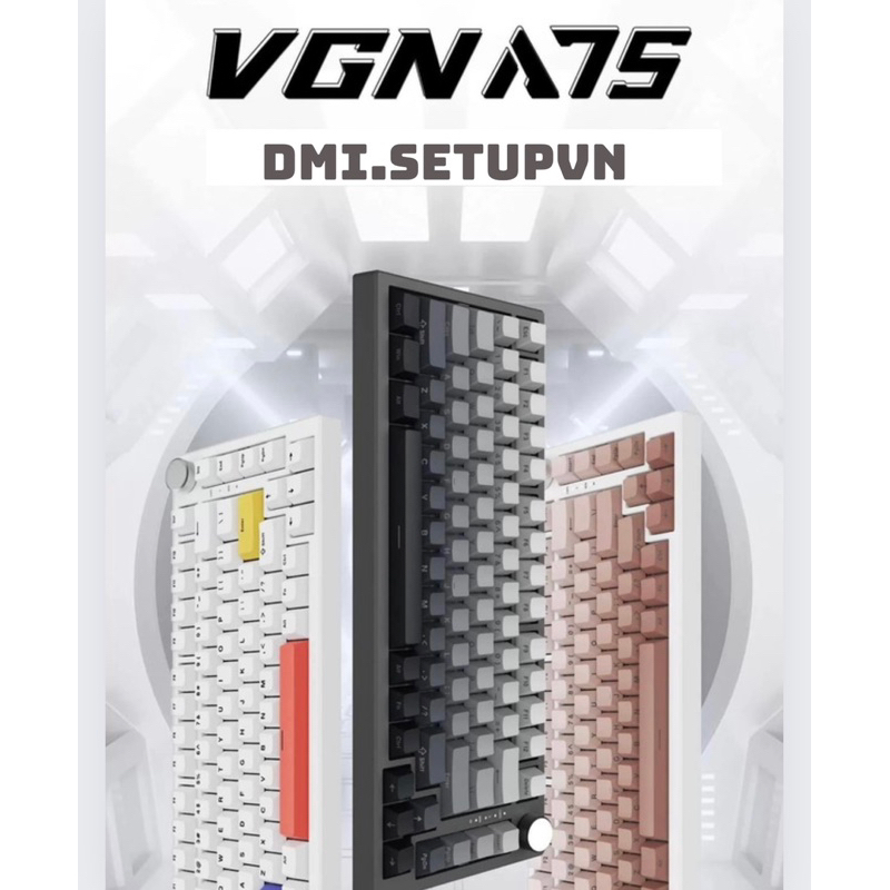 ⌨️ [HOẢ TỐC] BÀN PHÍM CƠ GAMING VGN A75 | RAPID TRIGGER | GASKET MOUNT | HOTSWAP | Shopee Việt Nam