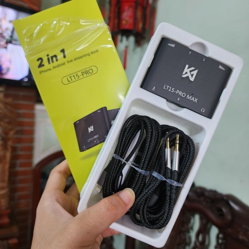 Box live stereo LT15 PRO MAX mới nhất 2024, Dùng cho IP và Type ...
