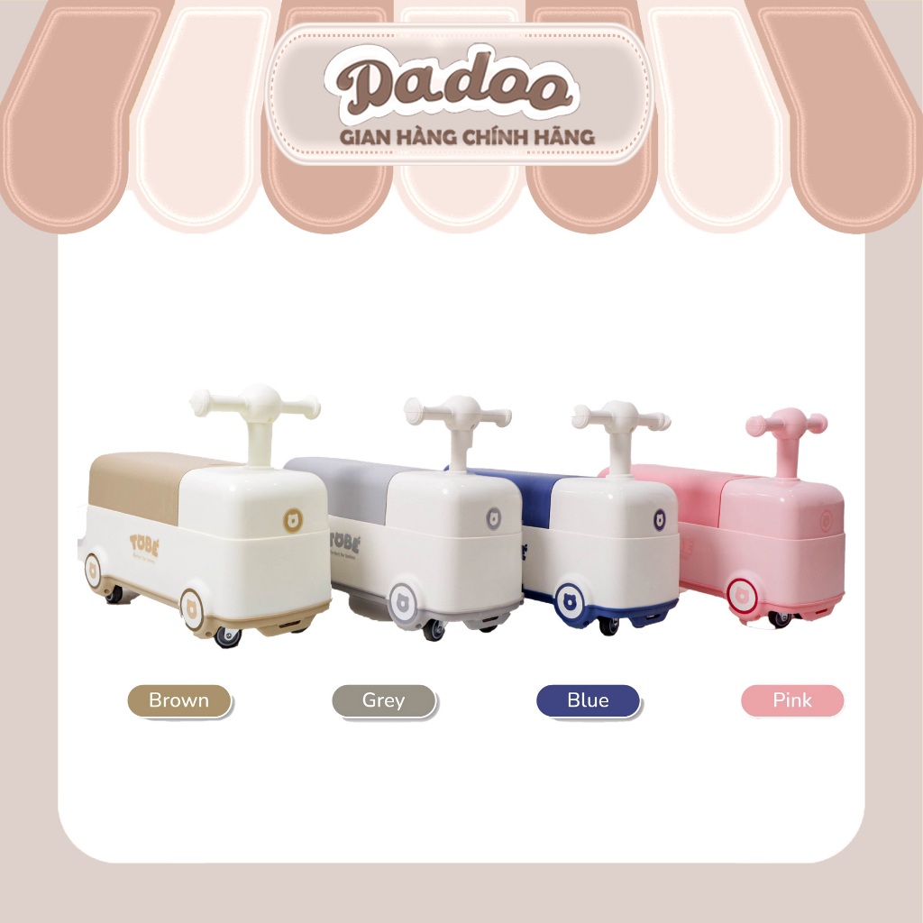 TOBE Xe Chòi Chân KOLA Hỗ Trợ Vận Động 4 Bánh Xoay Linh Hoạt Cốp Đựng Đồ Chơi Chất Liệu Nhựa PP ...