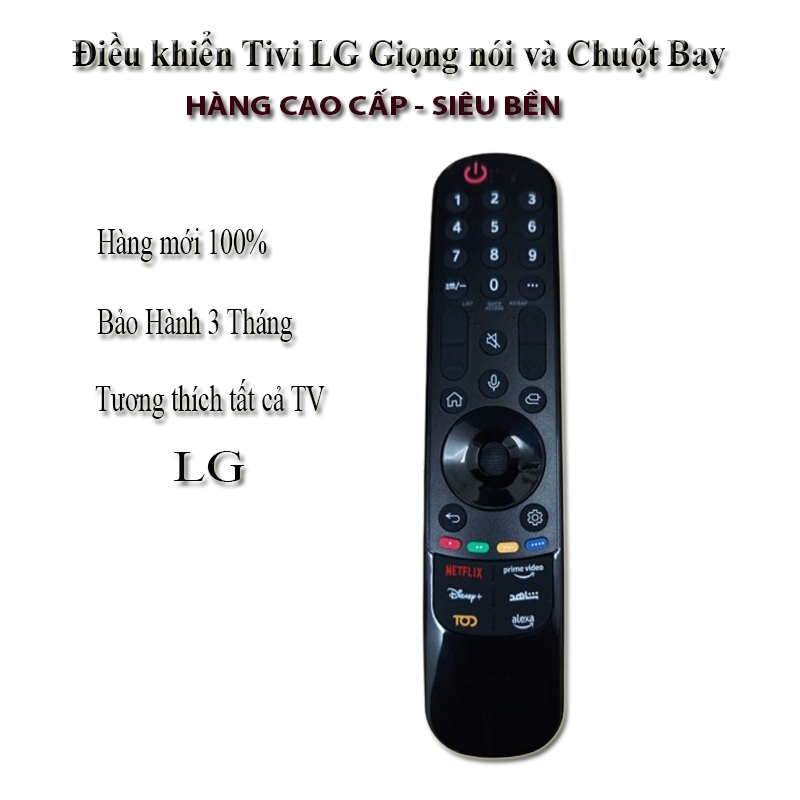 Điều khiển tivi LG Magic MR22GA có Giọng Nói và Chuột Bay Hàng công ty ...