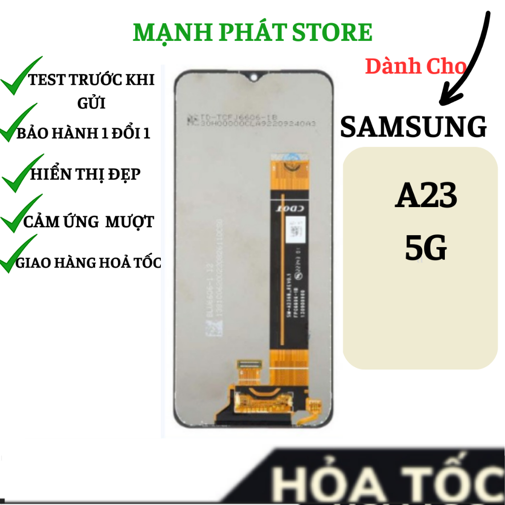 Màn Hình Samsung A23-5G / A236B / M236 (Tặng tools và keo) | Shopee ...