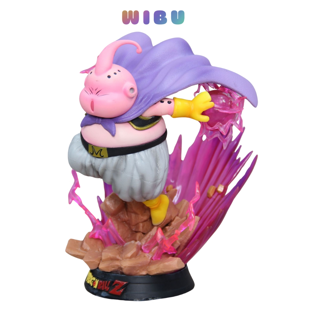 Mô Hình DragonBall MaBu Béo chiến đấu siêu ngầu có led cao 20cm ...