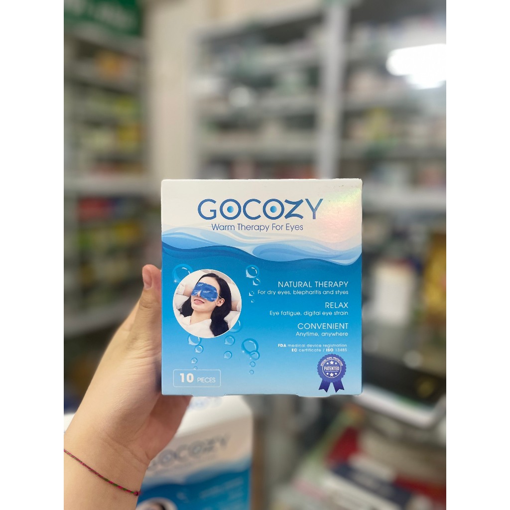 Miếng Chườm Ấm Mắt Gocozy - Miếng Che Mắt Chườm Ấm, Giảm Khô Mắt, Mỏi ...