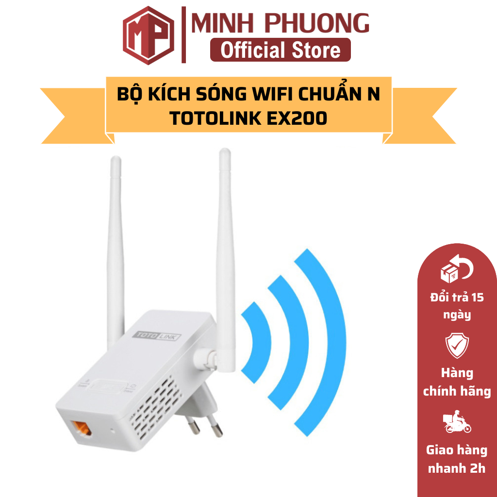 Bộ Kích Sóng WI-FI Repeater 300Mbps TOTOLINK EX200, TP-LINK WA850RE, TP ...