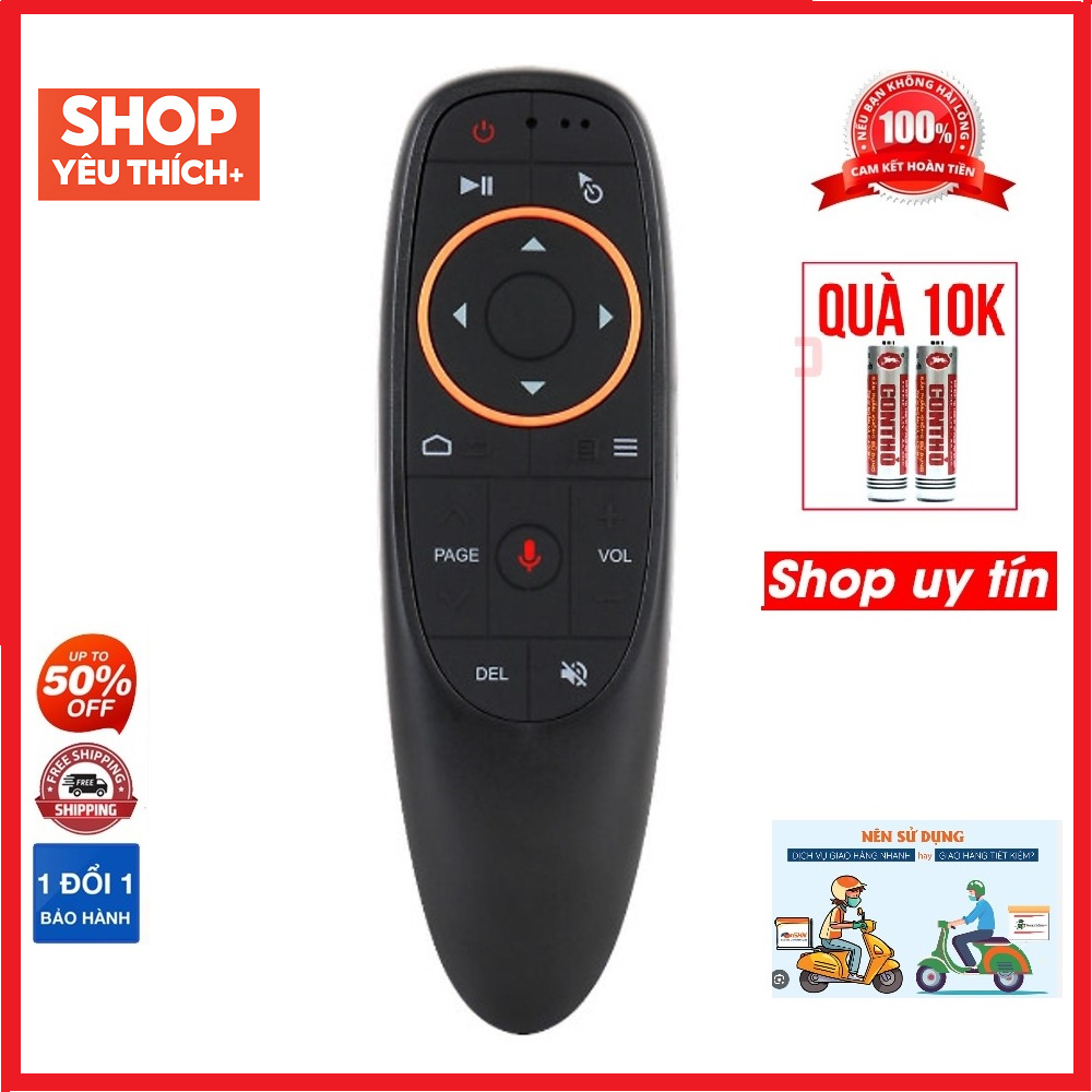 Điều khiển tivi chuột bay G10S (có chức năng chuột bay) - Điều khiển ...