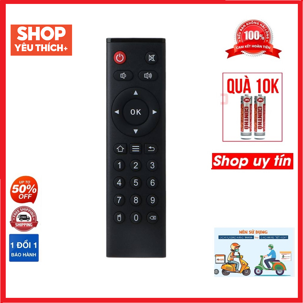 Điều khiển remote từ xa dùng cho đầu box Tx6 Cho Android tv box tanix ...