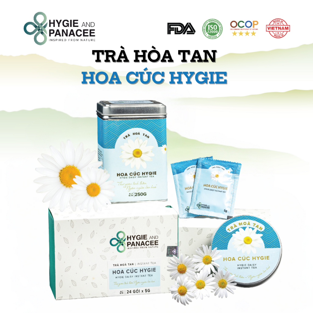 Trà Hoa Cúc Hygie&Panacee 50g/250g thanh nhiệt, thư giãn tinh thần ...