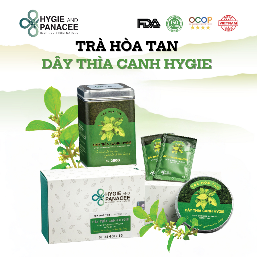 Trà Dây Thìa Canh Hygie 50g/150g giúp ổn định đường huyết | Shopee Việt Nam